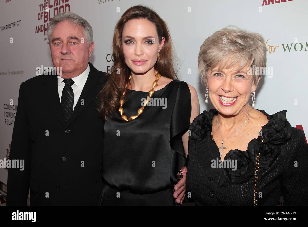 In this Dec. 5, 2011 photo, from left, Bill Pitt, father of actor Brad ...