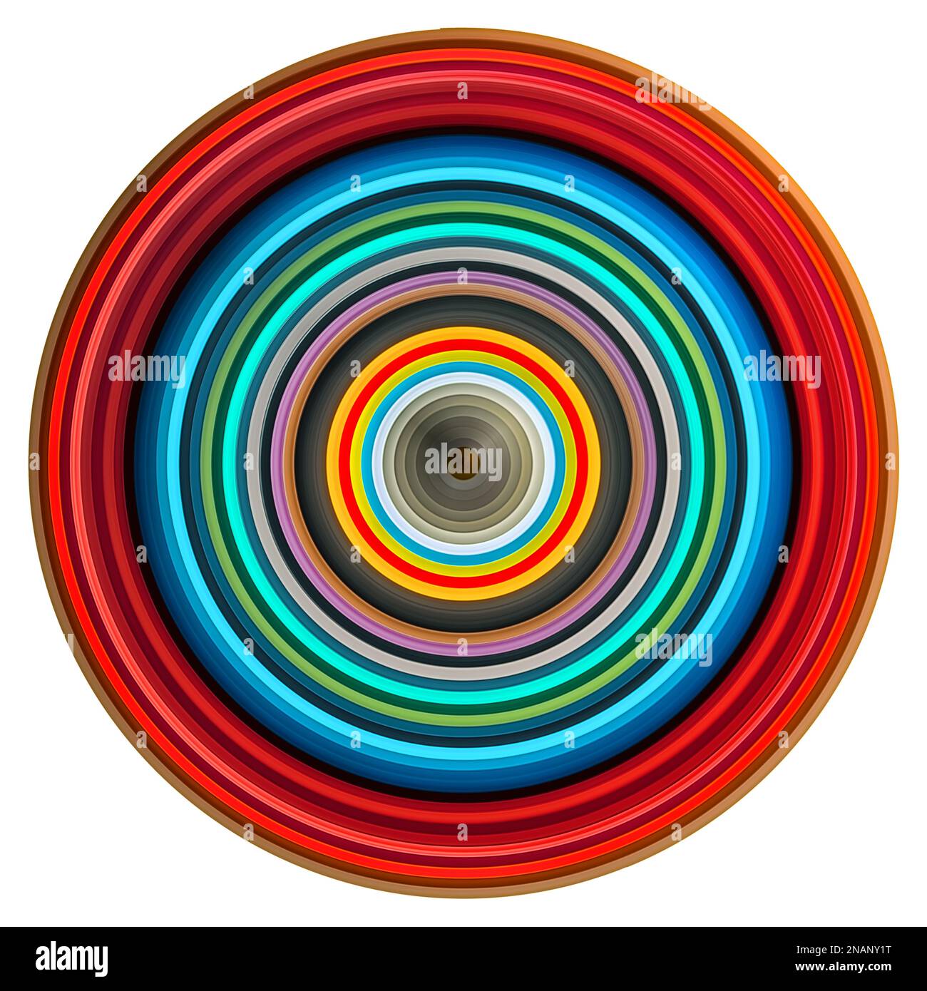 Circle abstract radial gradient Cut Out Stock Images & Pictures - Alamy