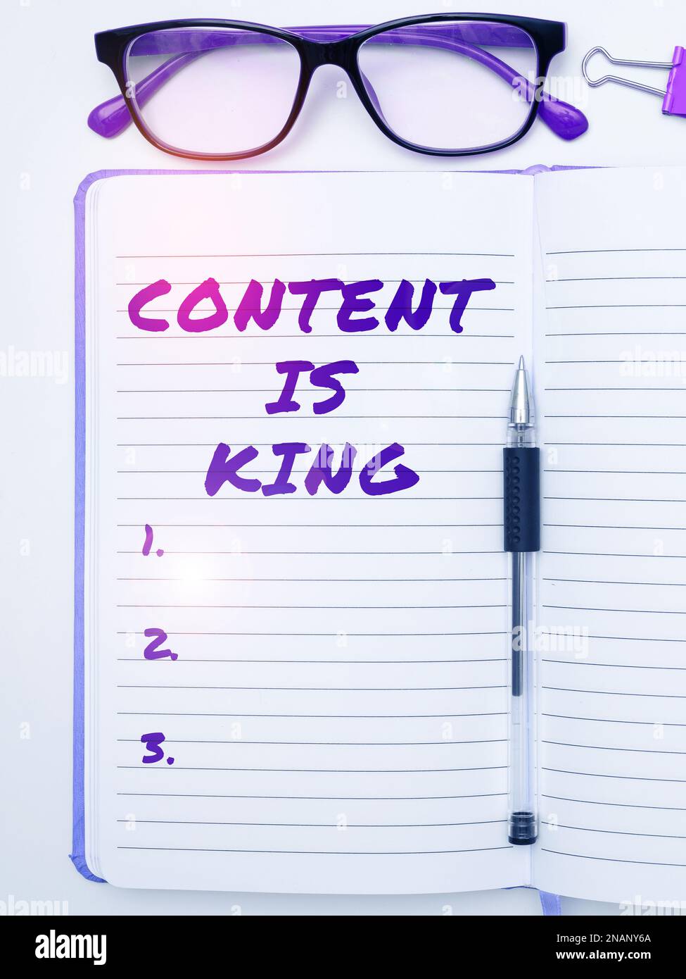 Inspiration showing sign Content Is King. Business idea Content is the ...