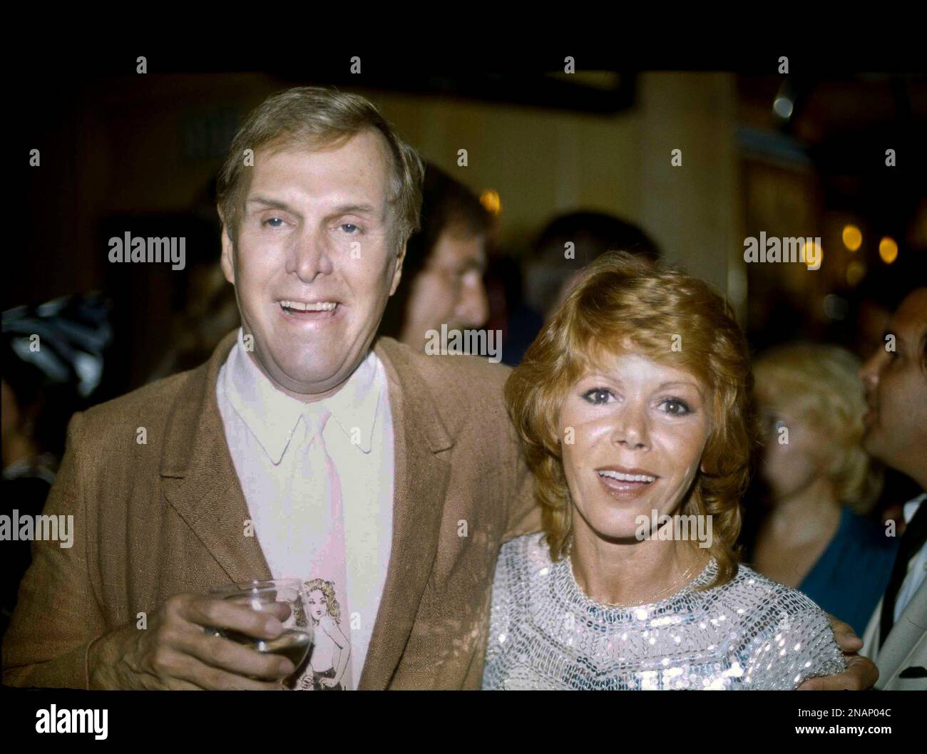 Actors Judy Carne and Alan Sues, left, of "Rowan And Martin's Laugh-In ...