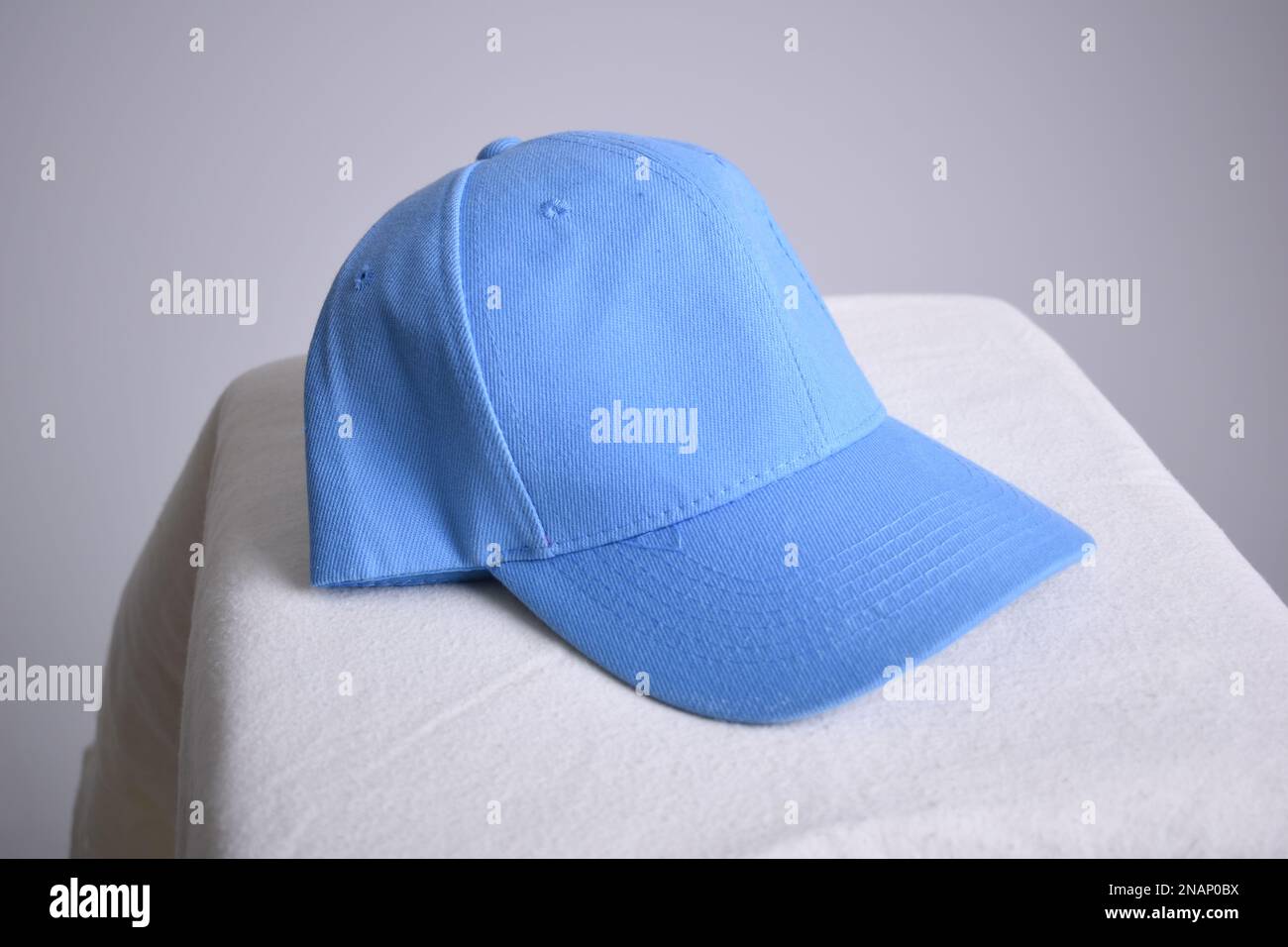 Blue cap/hat high resolution image Stock Photo - Alamy