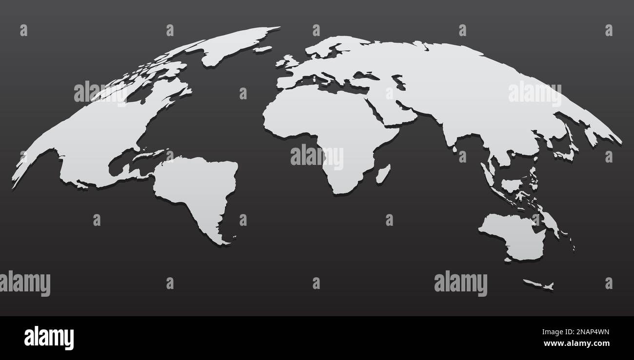 3D globe world map template design. Vector Illustration Stock Vector Image & Art - Alamy