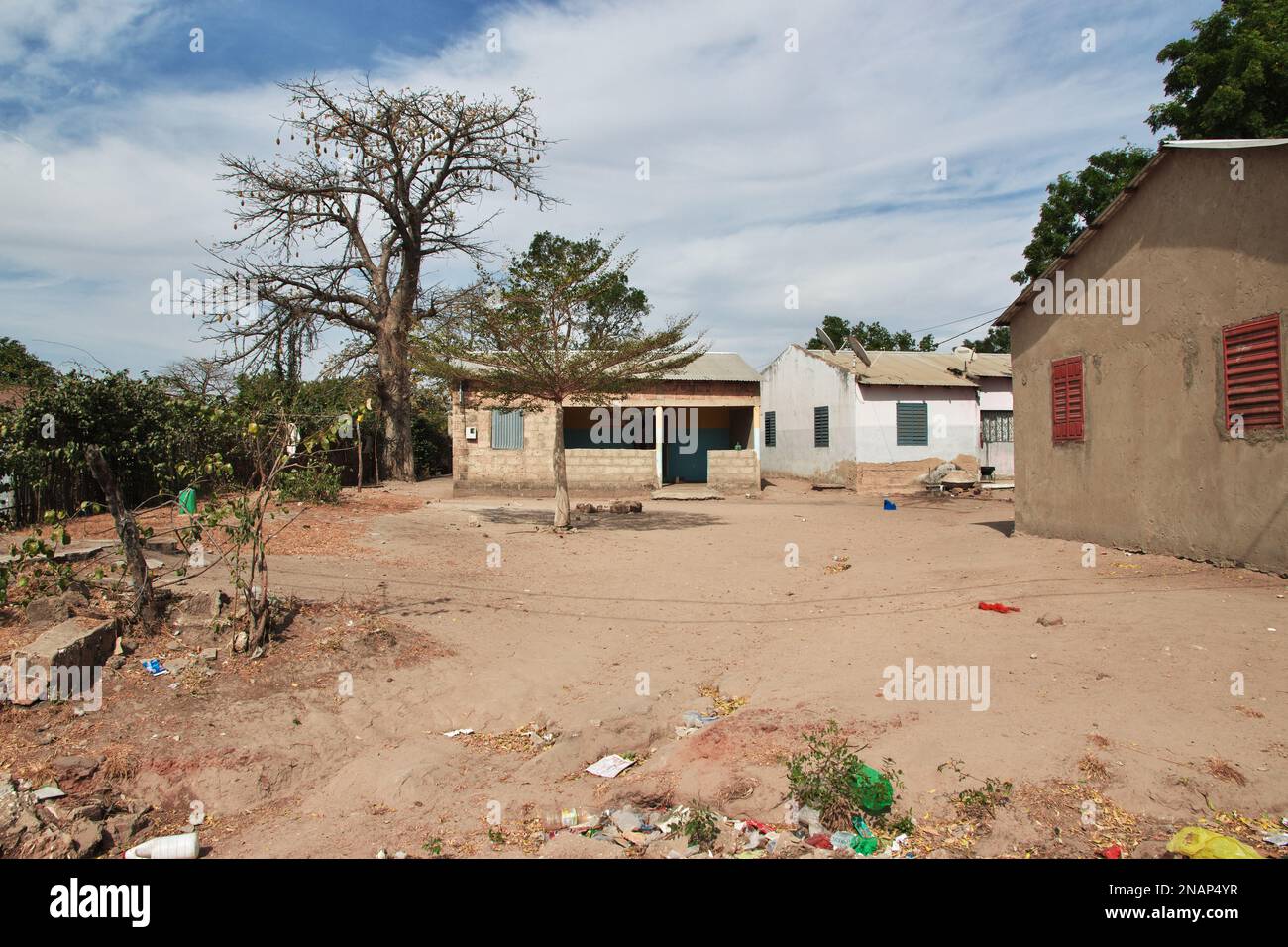 Toubacouta village in Senegal, West Africa Stock Photo - Alamy