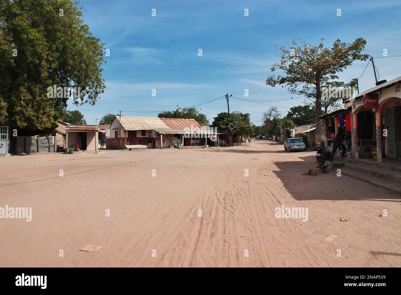 Toubacouta village in Senegal, West Africa Stock Photo - Alamy