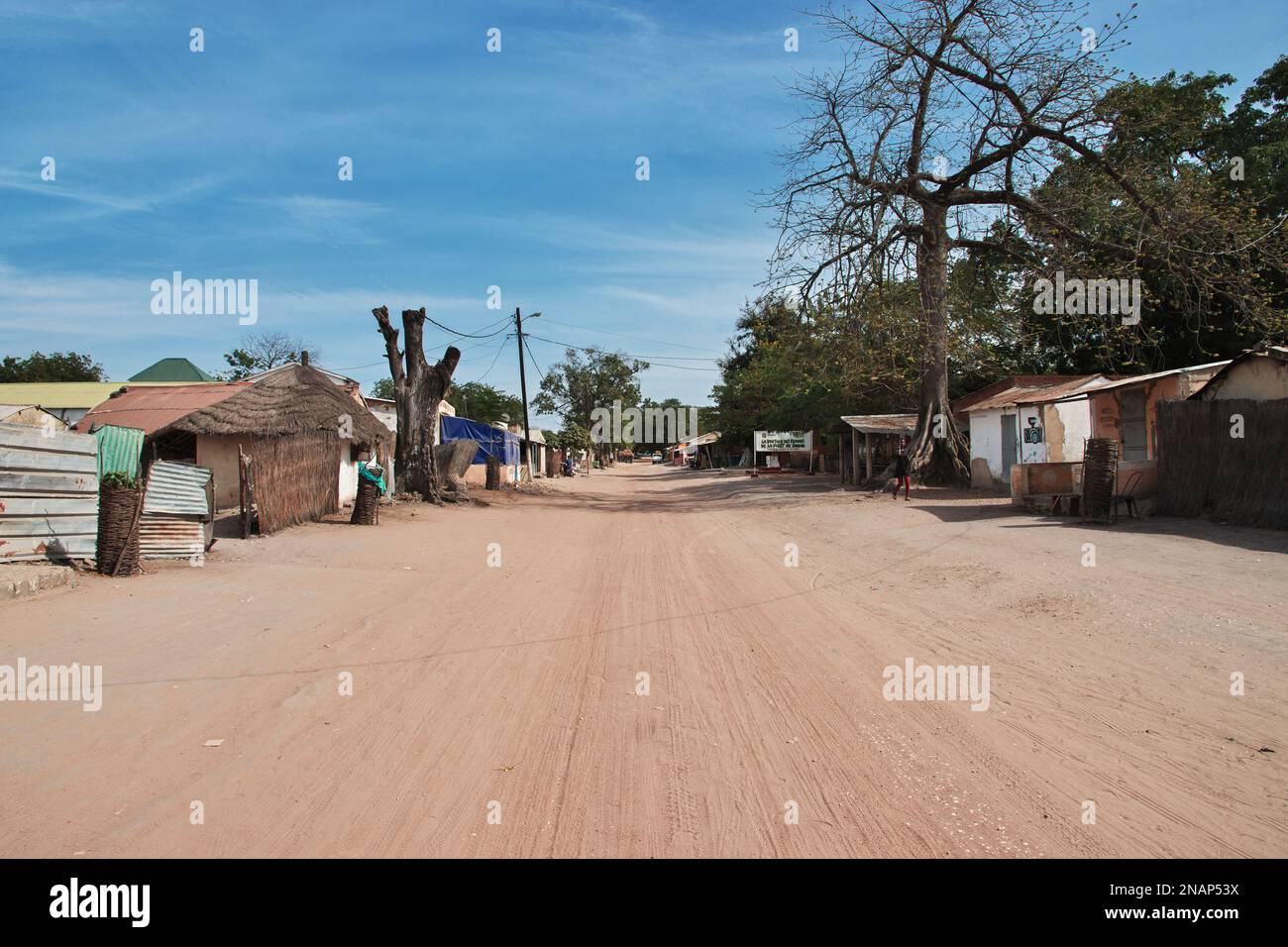 Toubacouta village in Senegal, West Africa Stock Photo - Alamy