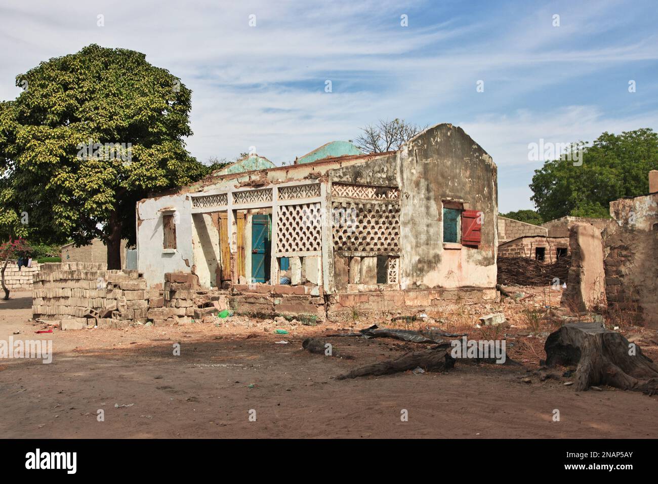 Toubacouta village in Senegal, West Africa Stock Photo - Alamy