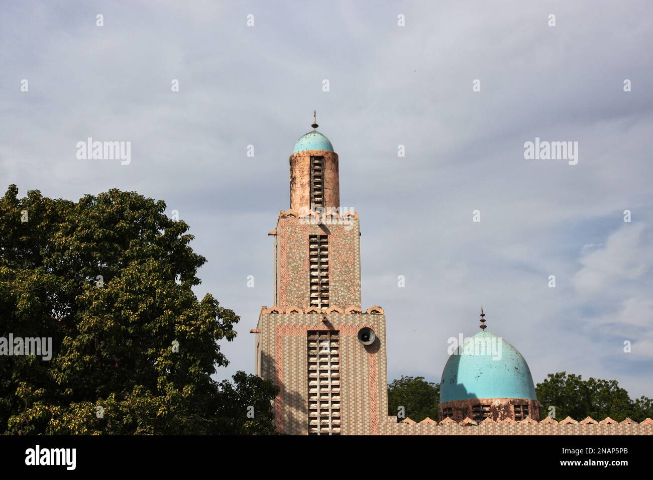 Mosque in Toubacouta village in Senegal, West Africa Stock Photo - Alamy