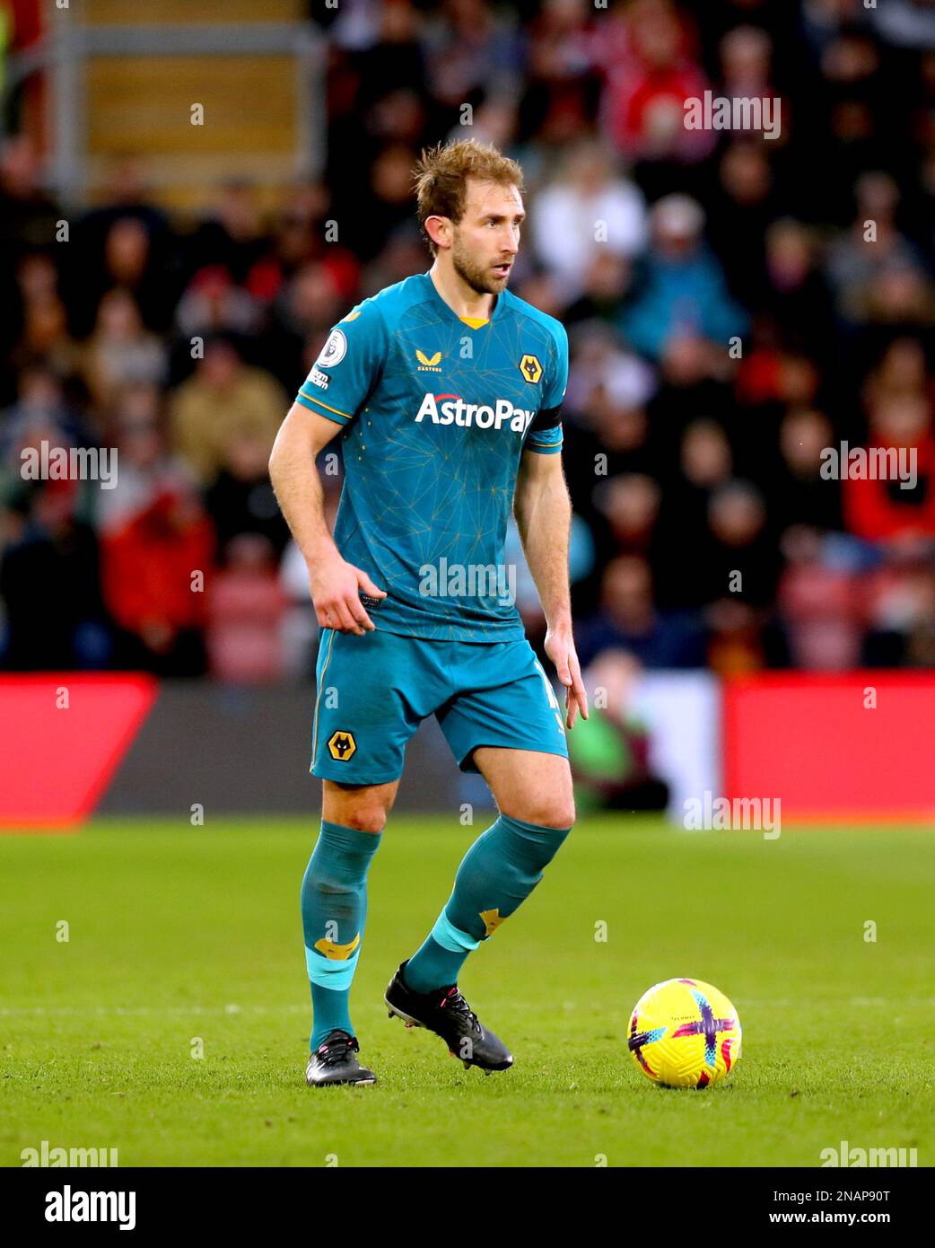 Wolverhampton Wanderers' Craig Dawson during the Premier League match ...