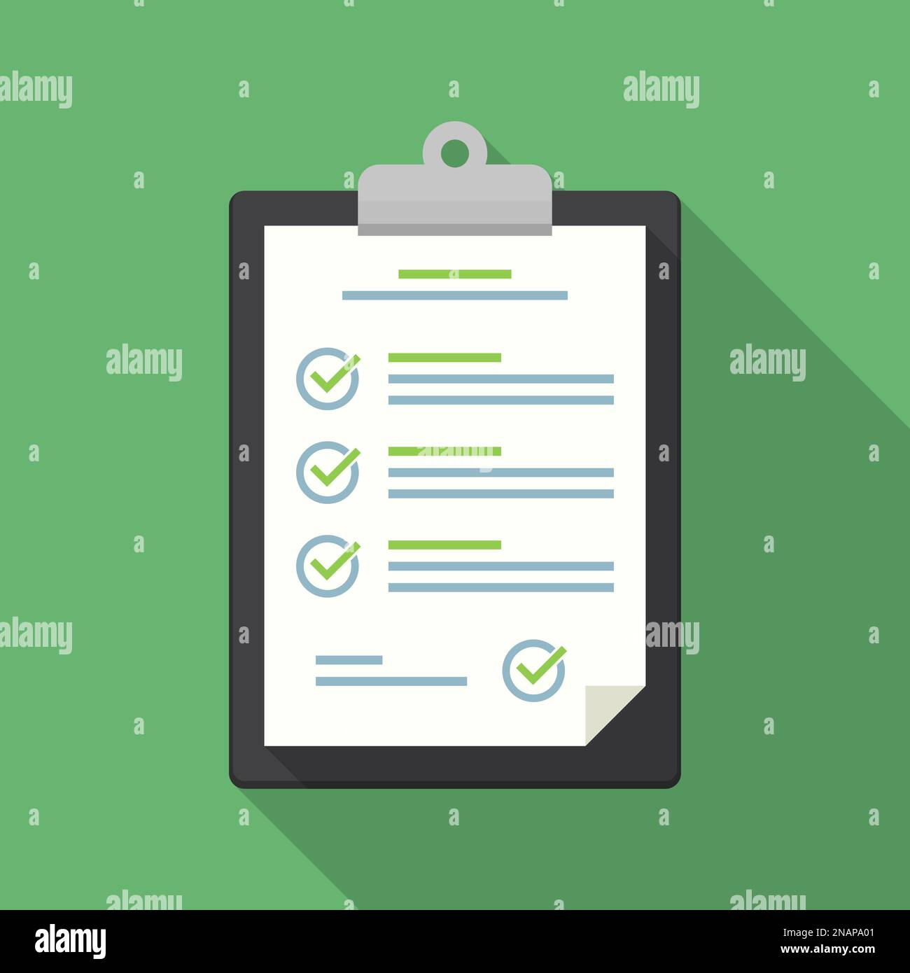Long checkbox list icon Stock Vector Images - Alamy