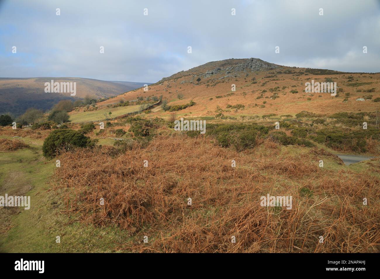 Bell tor, near Widecombe, Dartmoor, England, UK Stock Photo - Alamy