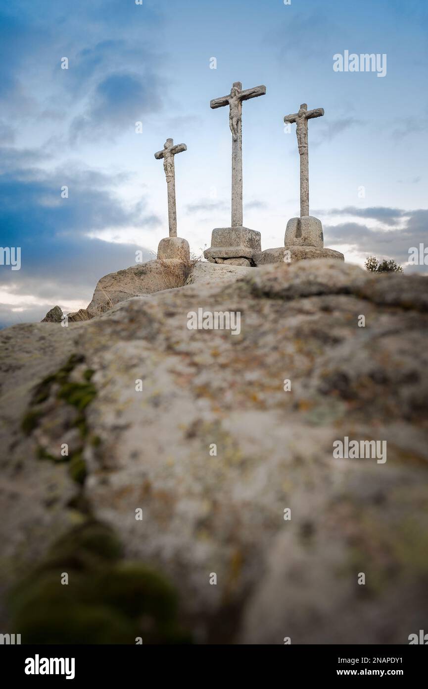 All holy communion three crosses hi-res stock photography and images - Alamy