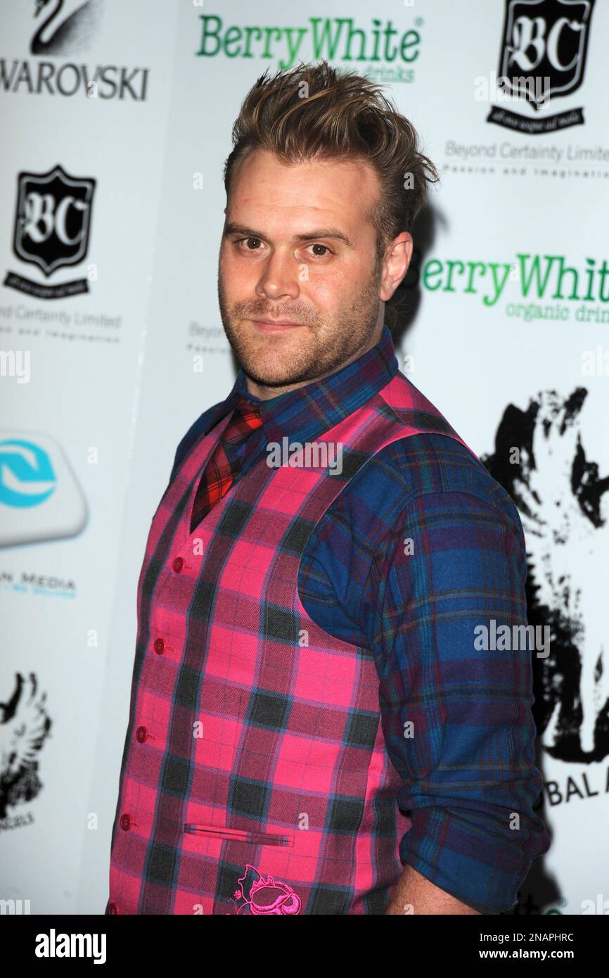 British singer Daniel Bedingfield arrives to Global Angel Awards at a ...