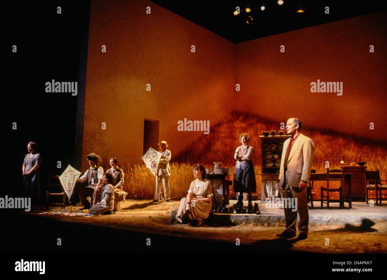 l-r: Rosaleen Linehan (Kate), Stephen Dillane (Gerry), Brid Ni ...