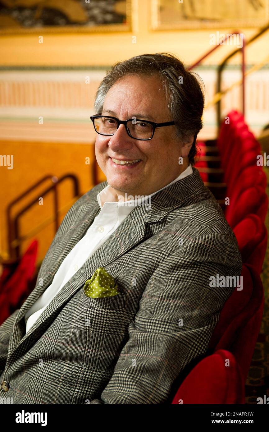 Playwright Douglas Carter Beane poses for a portrait at the Walter Kerr ...