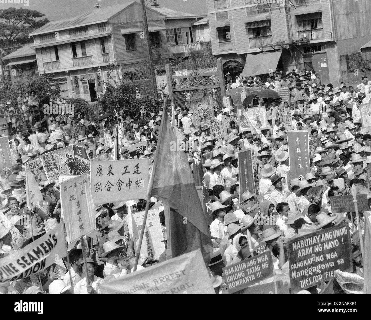 Filipino labor unions and Filipino-Chinese anti-Japanese and puppet ...
