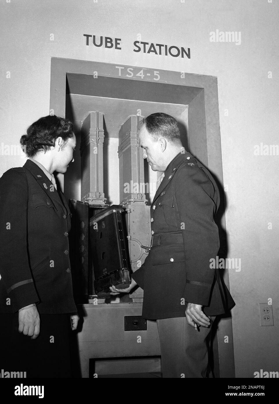 Pneumatic tubes of the world’s largest system course through the ...