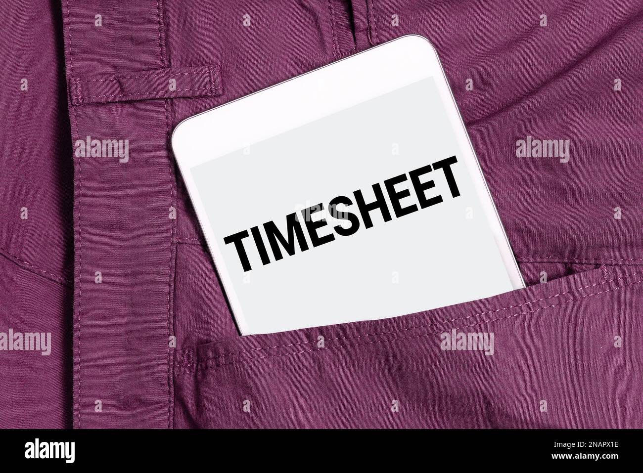 Hand writing sign Timesheet. Business overview graphical representation ...