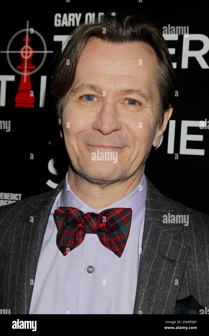 Actor Gary Oldman poses at a special screening of Focus Features' "Tinker Tailor Soldier Spy ...