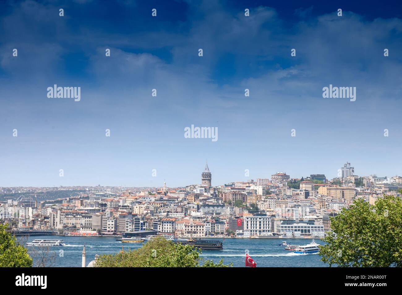 Pera galata tower hi-res stock photography and images - Alamy