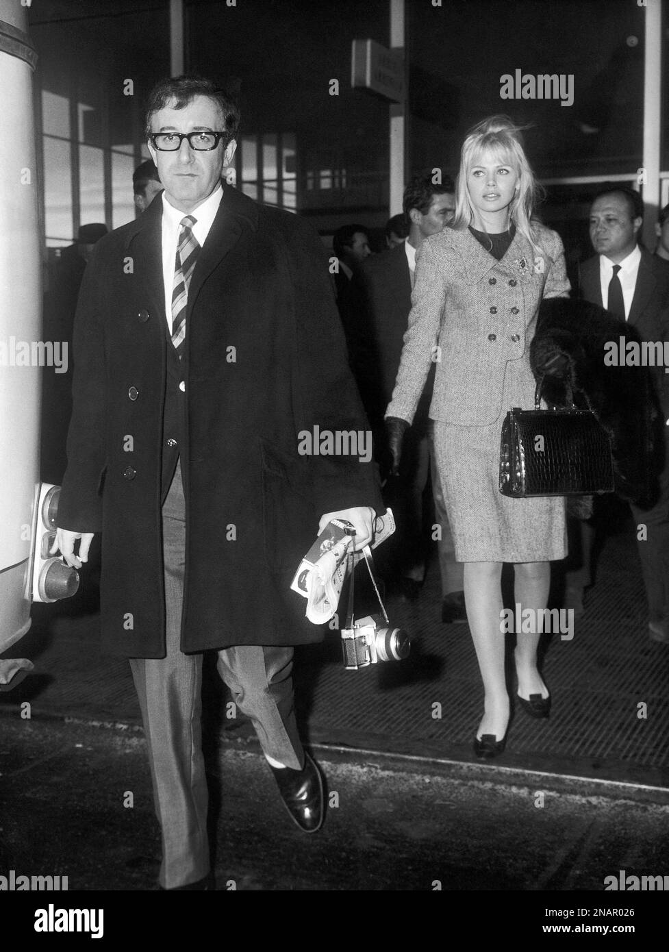 British actor Peter Sellers and his actress-wife Swedish-born Britt ...