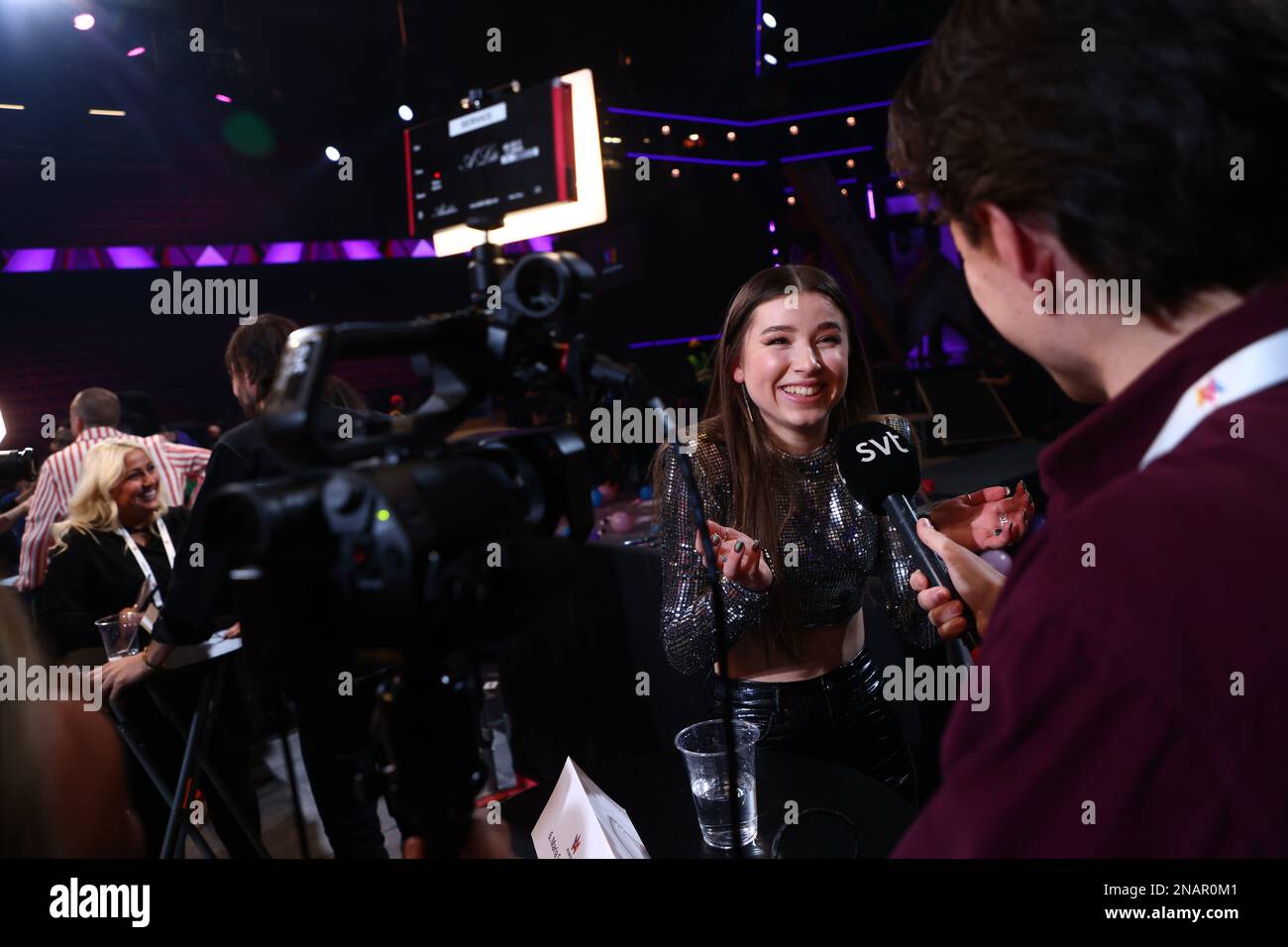 Maria Sur, from Ukraine, after Saturday's competition no. 2 in ...