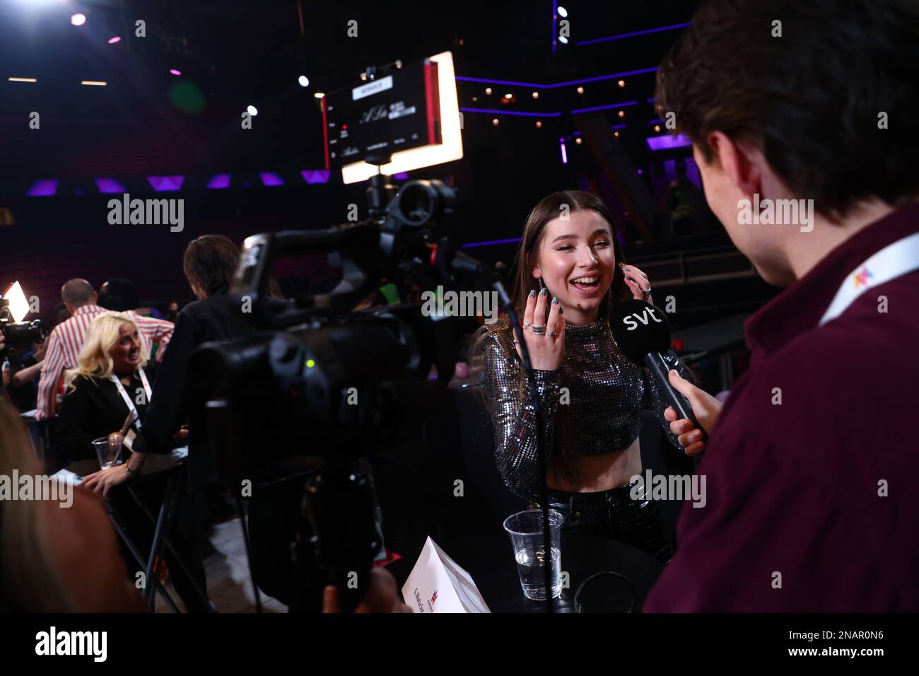 Maria Sur, from Ukraine, after Saturday's competition no. 2 in ...