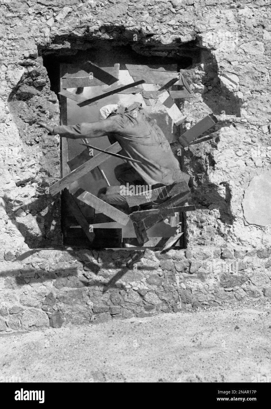 A Turkish fortress, a sudden explosion and expert stuntman Gerry ...