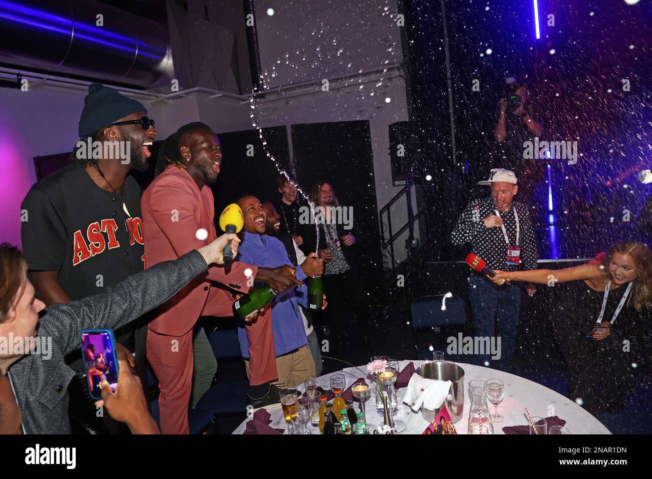 Panetoz celebrates after Saturday's competition no. 2 in ...