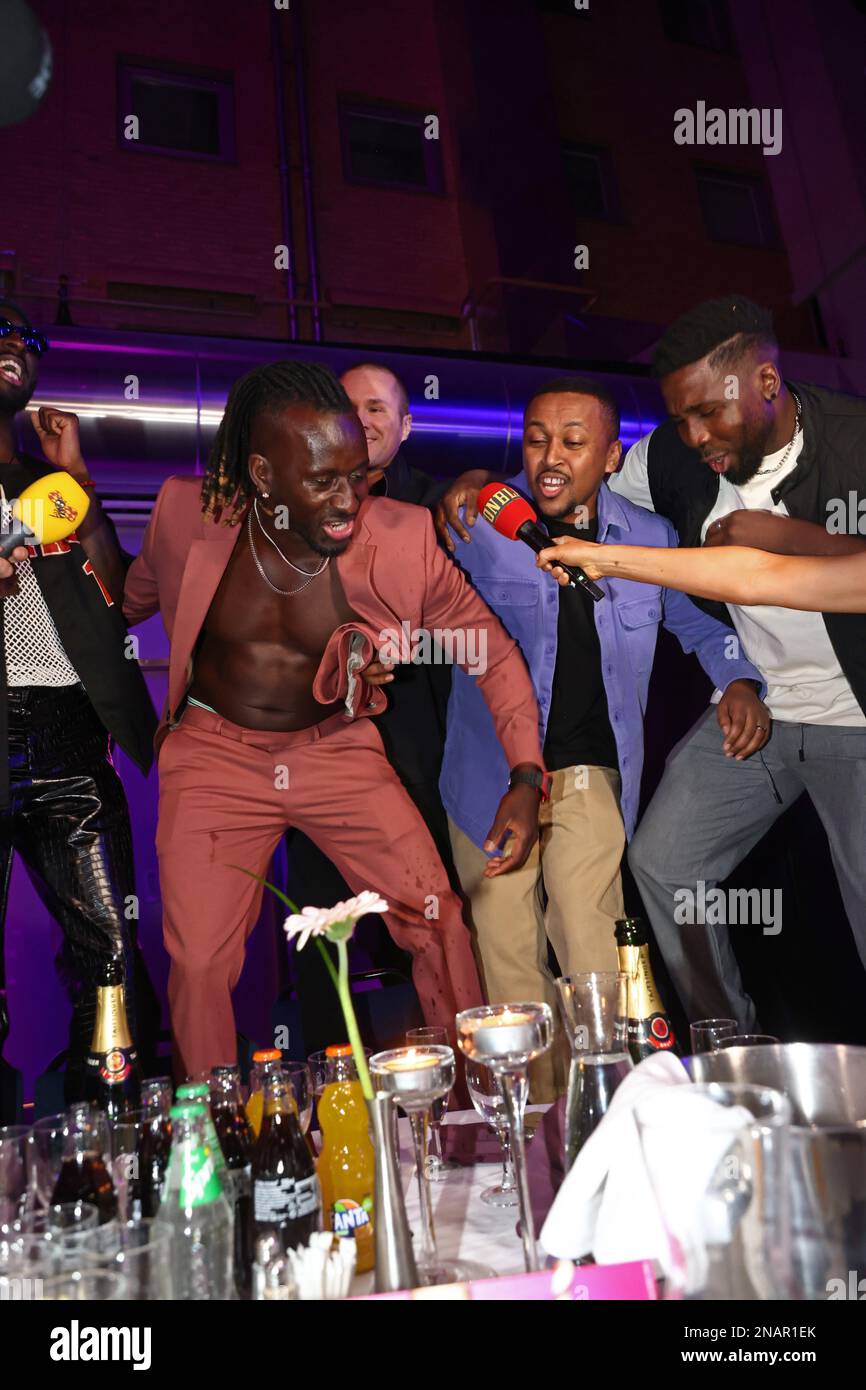Panetoz celebrates after Saturday's competition no. 2 in ...