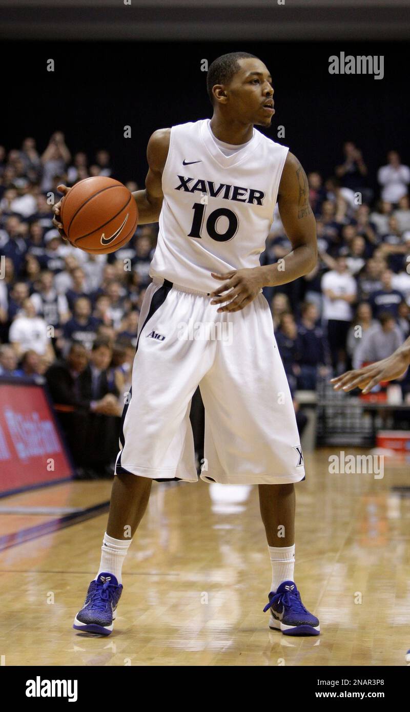 Xavier guard Mark Lyons (10) in action against IPFW in an NCAA college basketball game, Tuesday ...