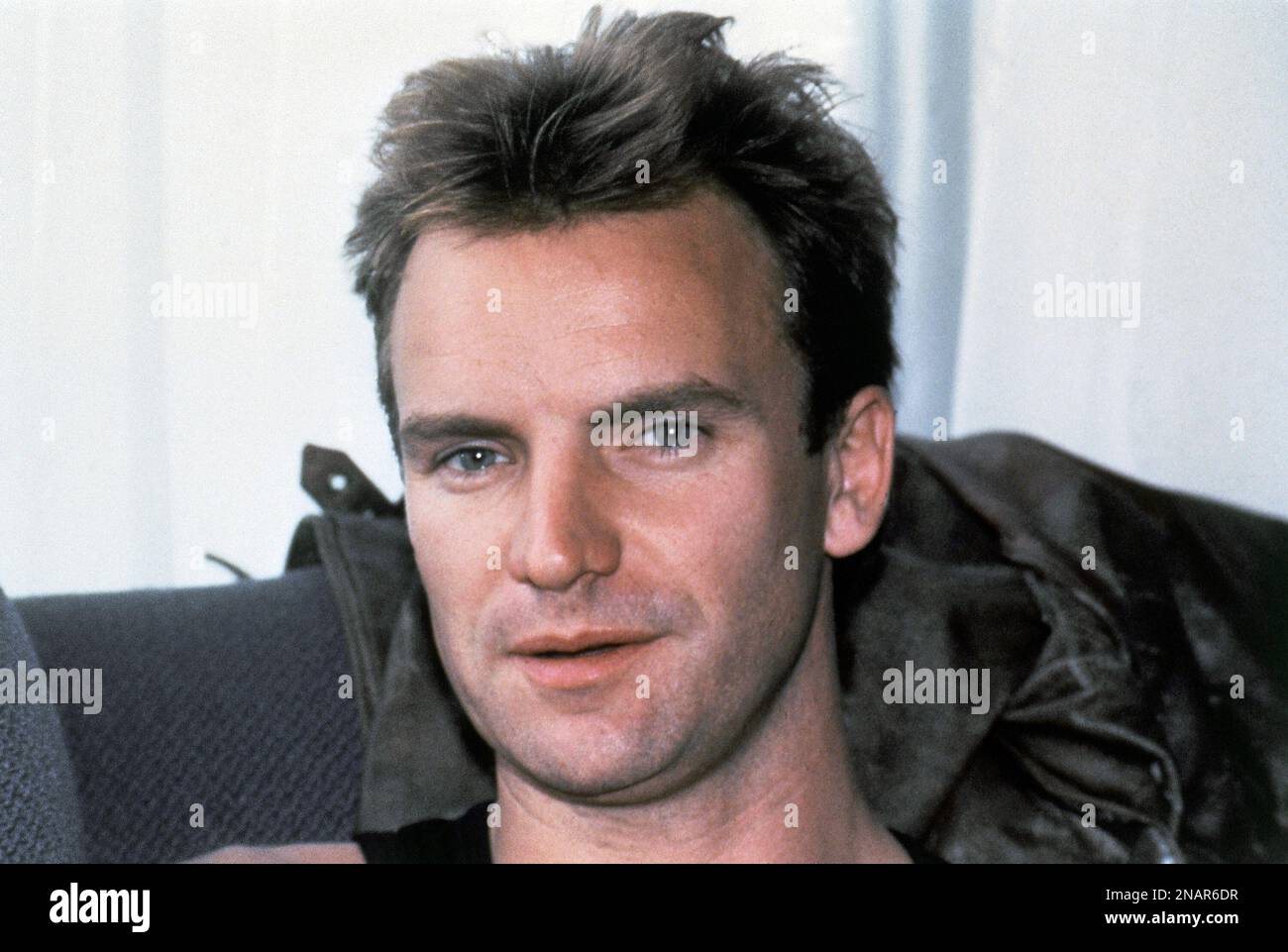 Portrait of English pop singer Sting taken in 1985. (AP Photo Stock ...