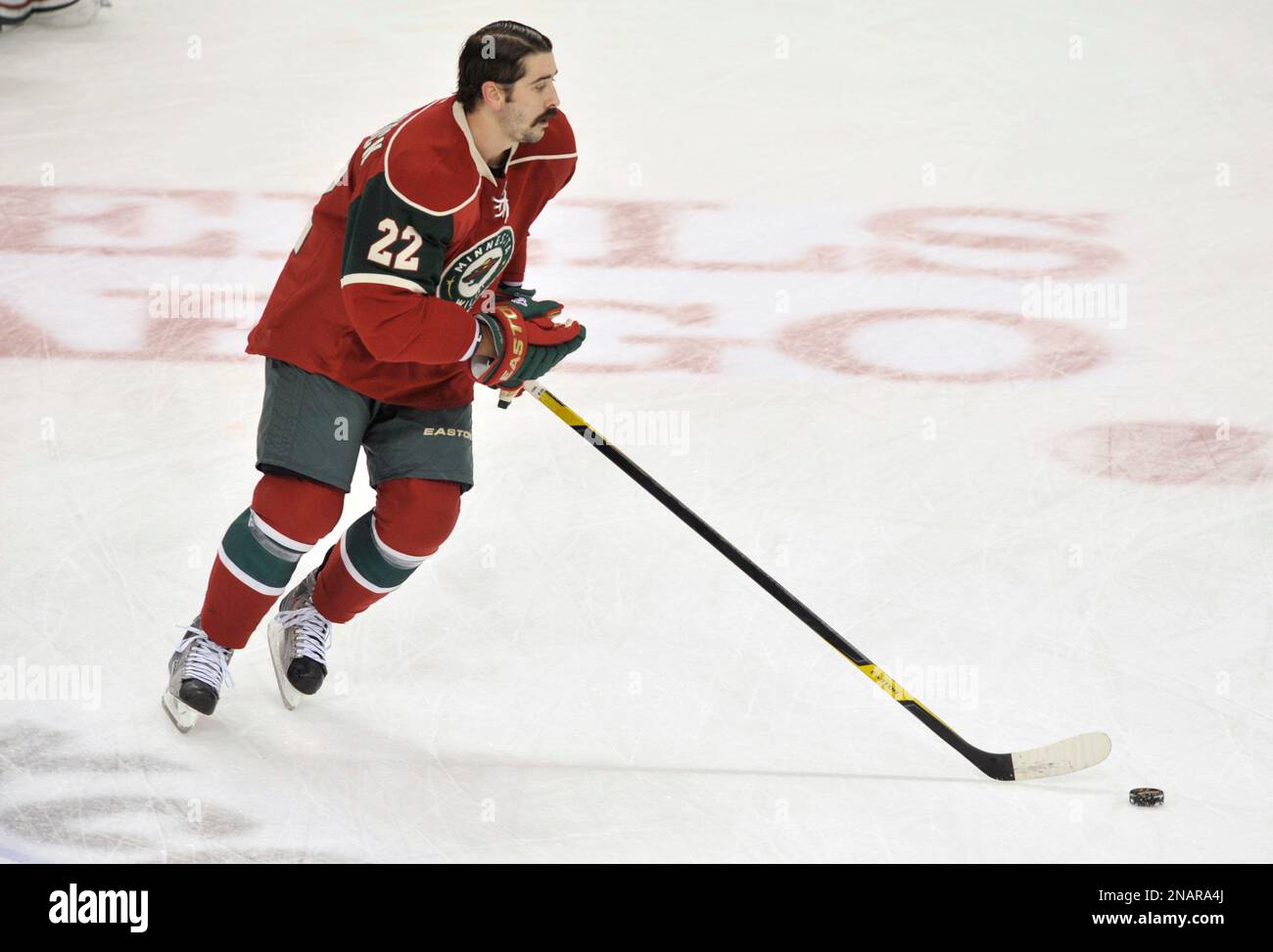 Minnesota Wild's Cal Clutterbuck during an NHL hockey game Sunday, Nov ...