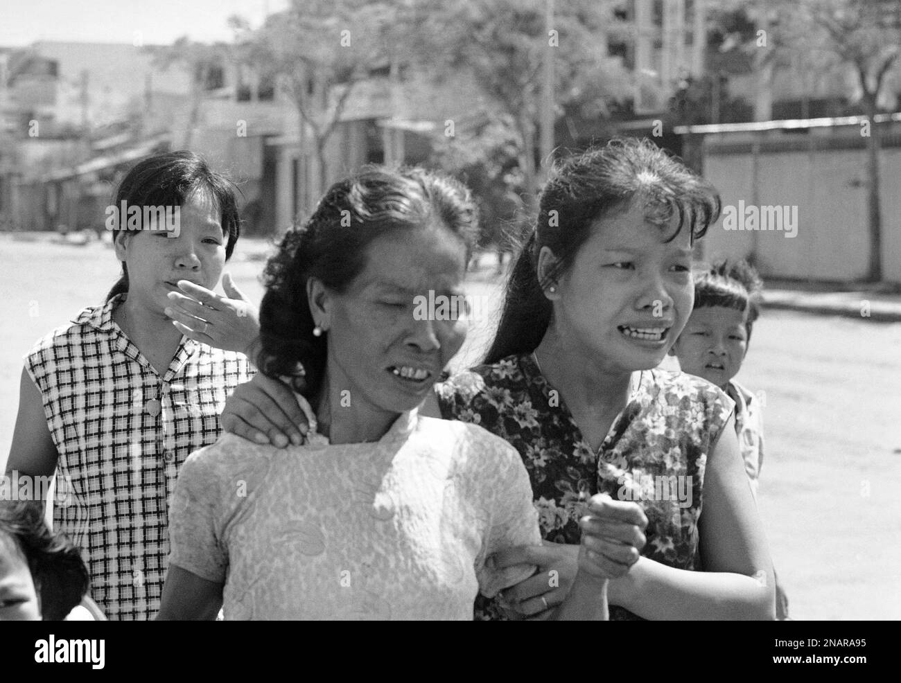 Scene in Saigon, Vietnam on May 7, 1968. (AP Photo/Eddie Adams Stock ...