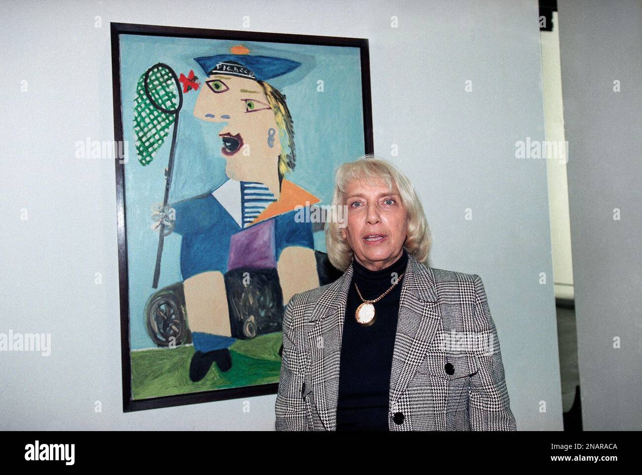 Maya Picasso, daughter of famous Spanish artist Pablo Picasso and Marie ...