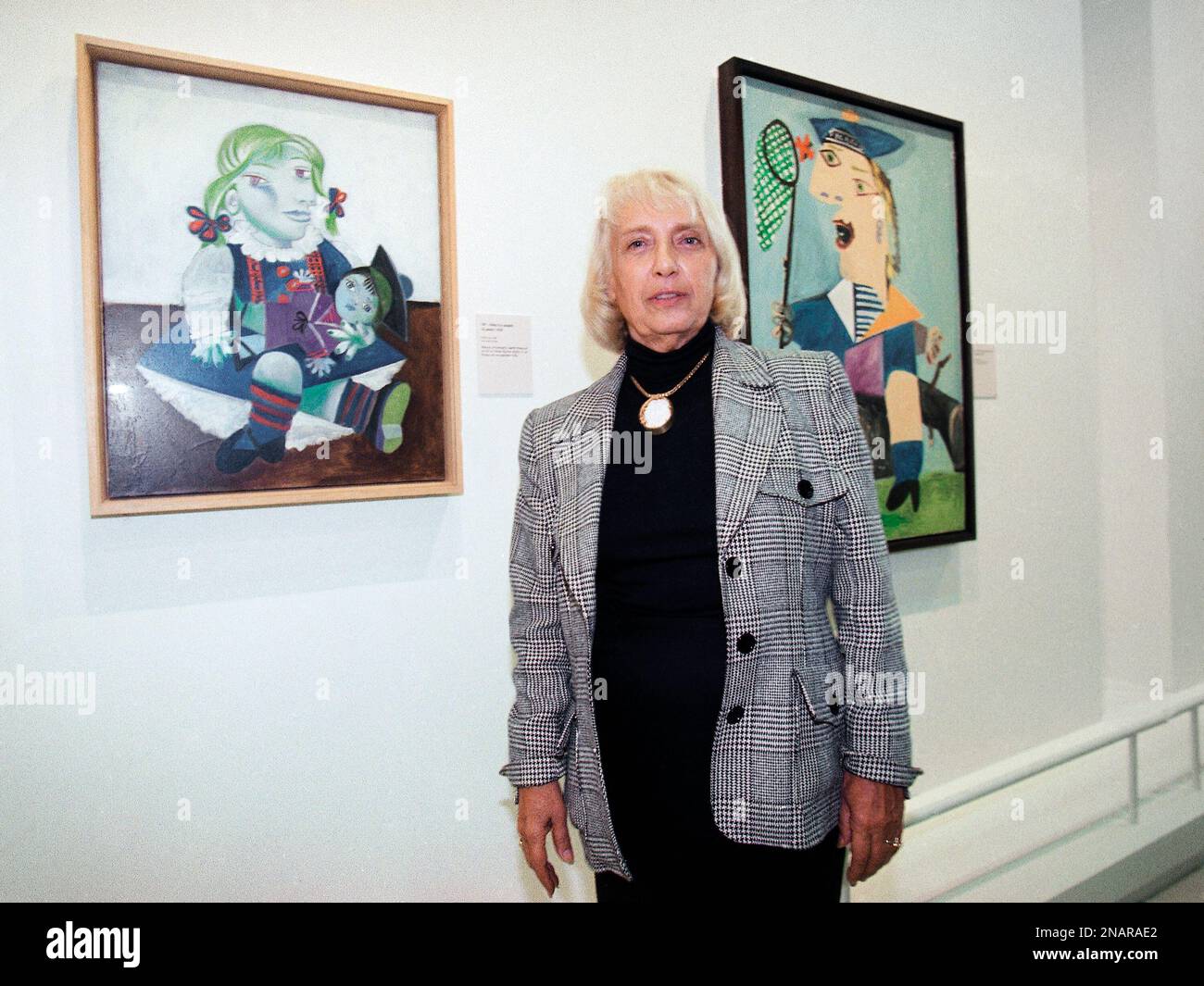 Maya Picasso, daughter of famous Spanish artist Pablo Picasso and Marie ...