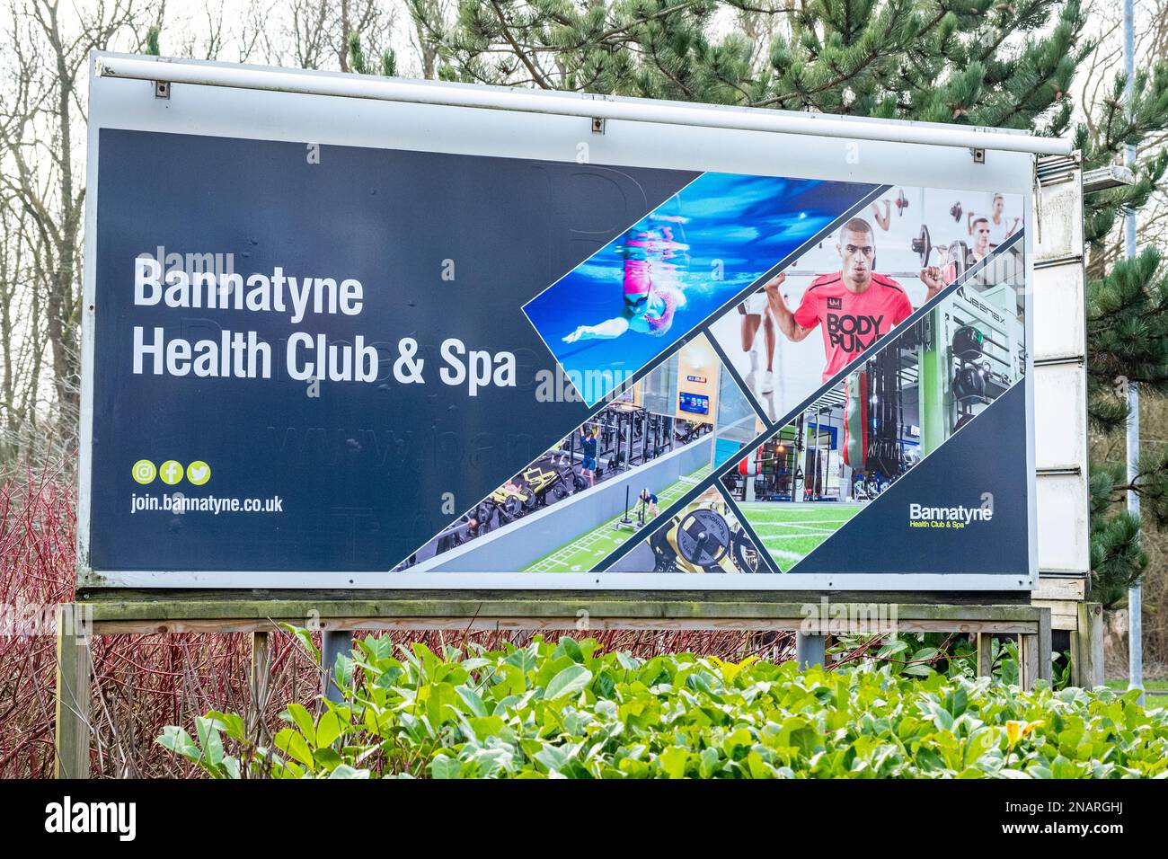 Bannatyne logo hi-res stock photography and images - Alamy
