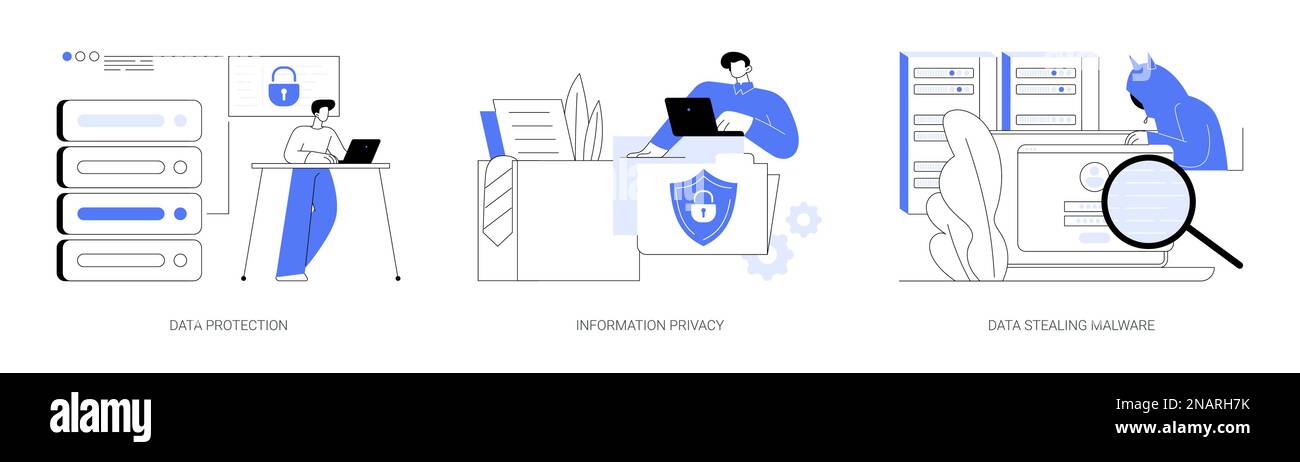 Digital security abstract concept vector illustrations Stock Vector Image & Art - Alamy