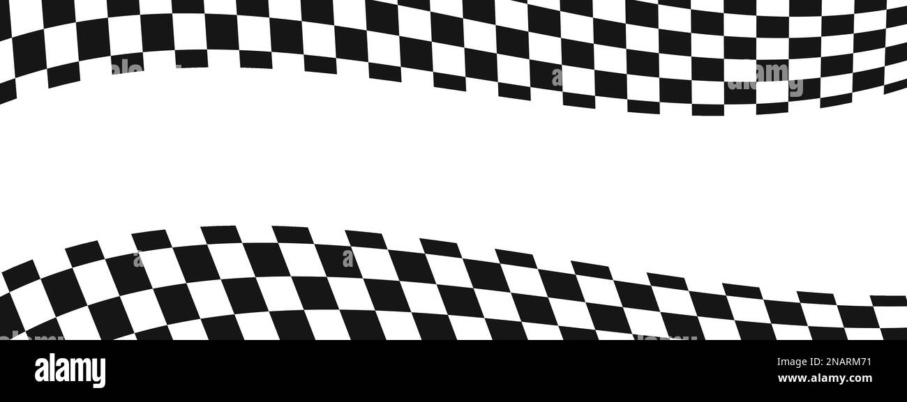 Waving race flags background with copy space. Motocross, rally, sport car competition wallpaper ...