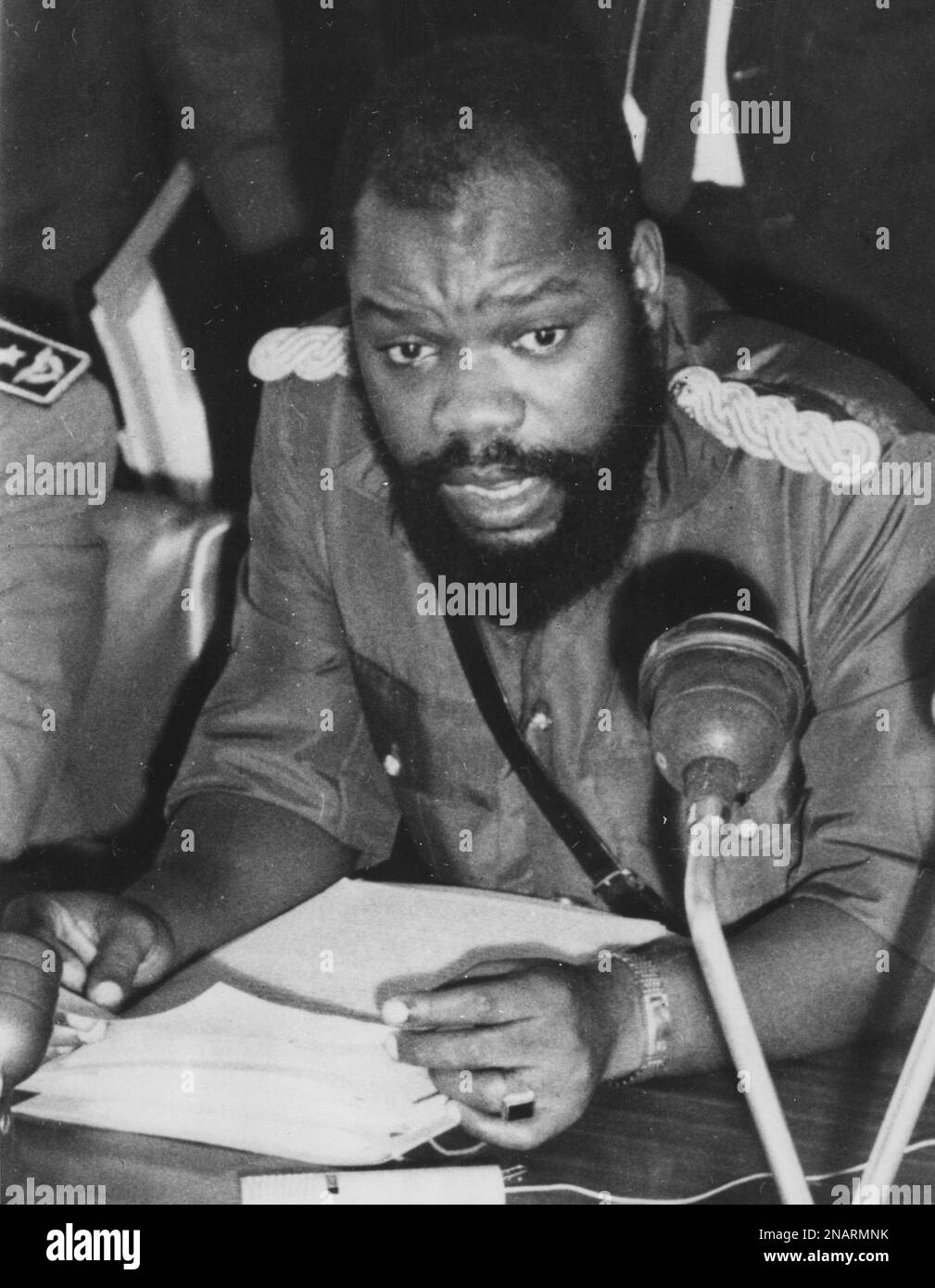 FILE - Lietenant Colonel C. Odumegwu Ojukwu, then military governor of ...