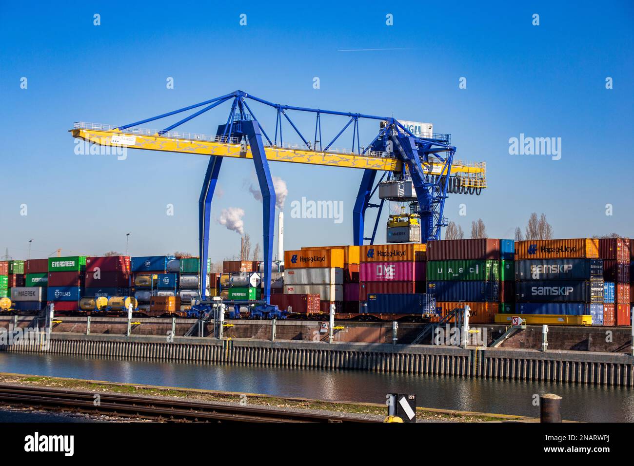 The port of Mannheim. The Port of Mannheim is the fourth largest inland ...