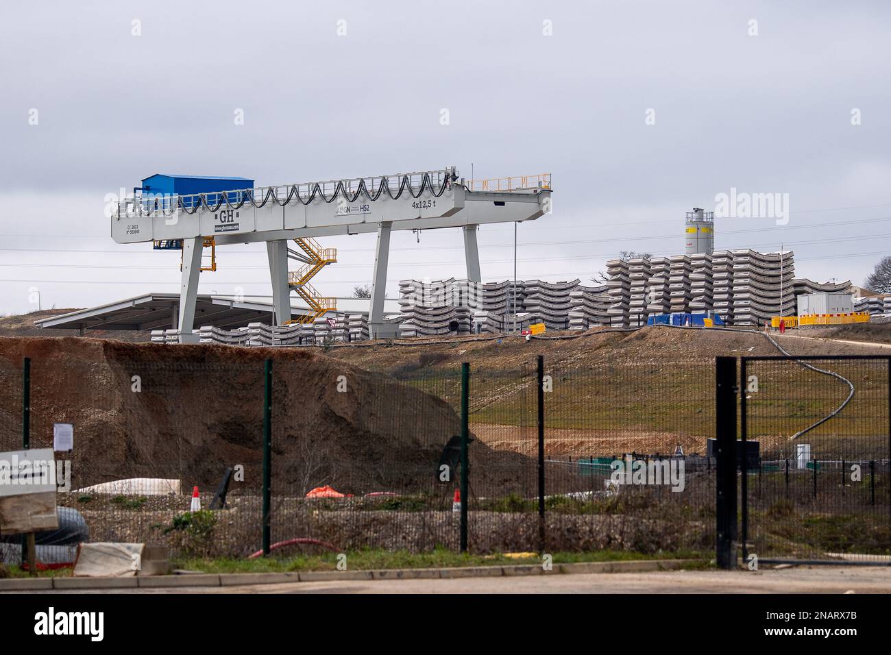 West Hyde, Hertfordshire, UK. 12th February, 2023. It has been reported ...