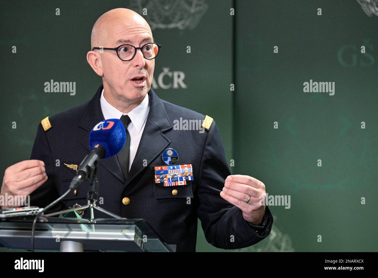 Prague, Czech Republic. 13th Feb, 2023. Supreme Allied Commander ...