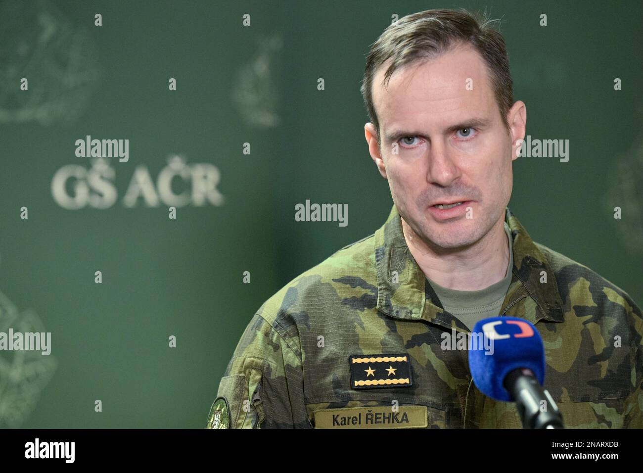 Prague, Czech Republic. 13th Feb, 2023. Chief of the General Staff of ...