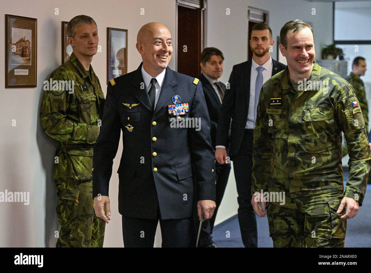 Prague, Czech Republic. 13th Feb, 2023. Supreme Allied Commander ...