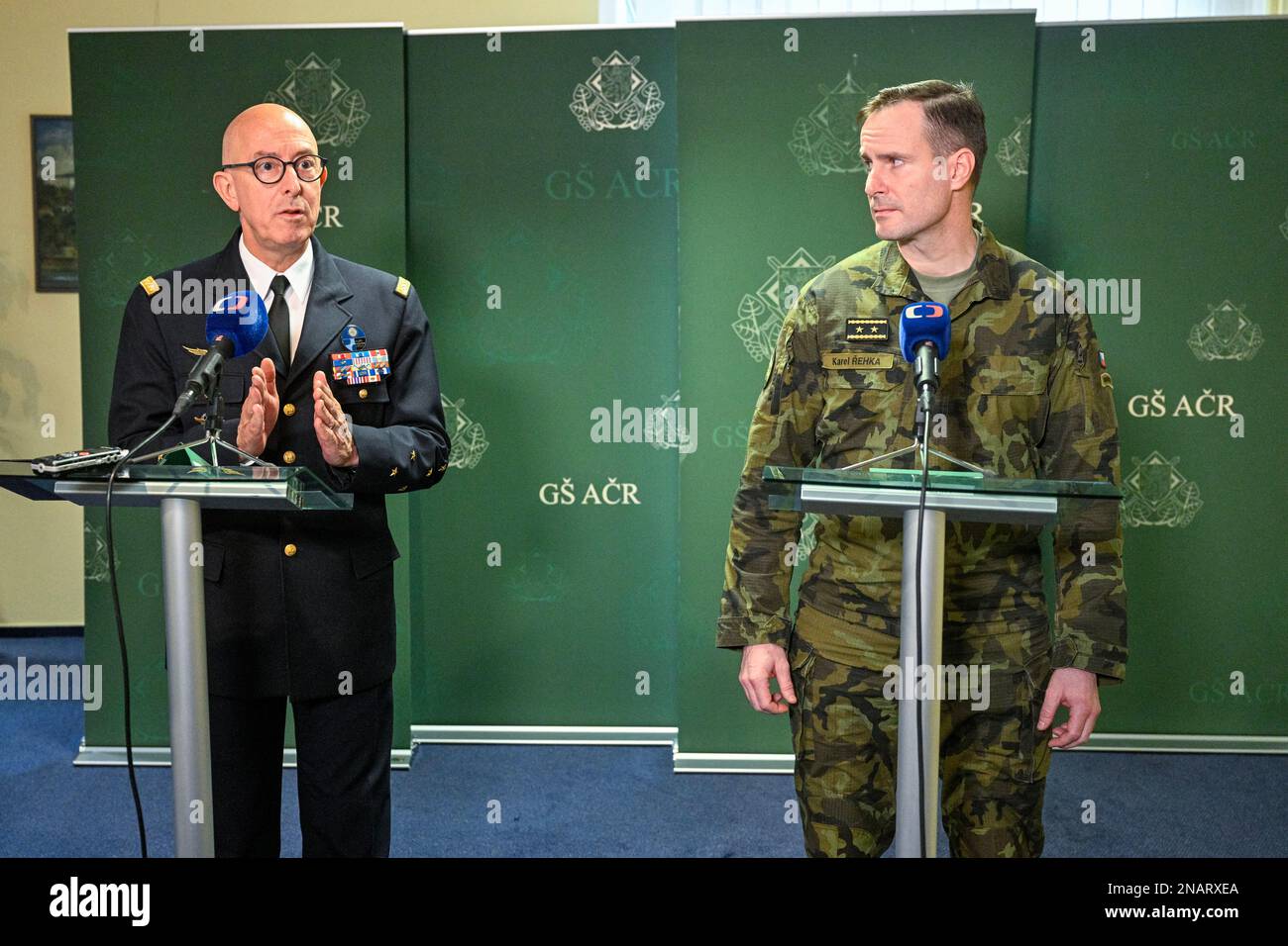 Prague, Czech Republic. 13th Feb, 2023. Supreme Allied Commander ...