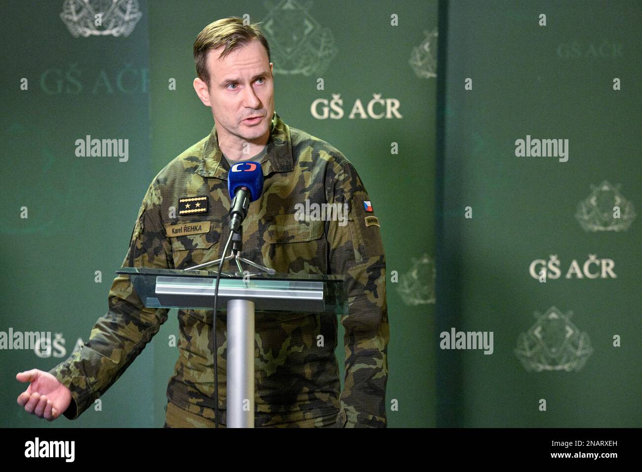 Prague, Czech Republic. 13th Feb, 2023. Chief of the General Staff of ...