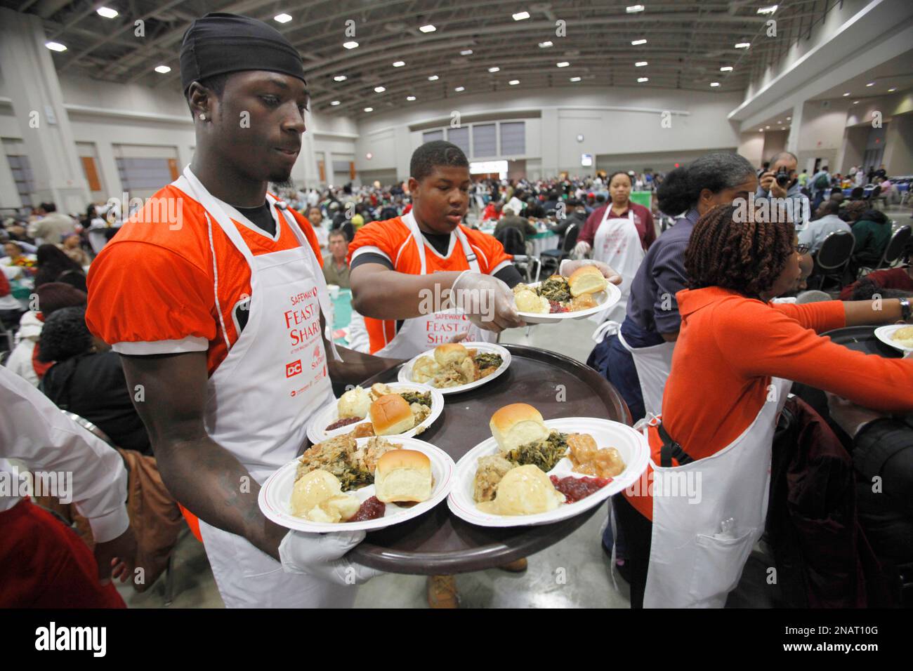 Calvin Coolidge High School students Dayon Pratt, 18, left, and Andre ...