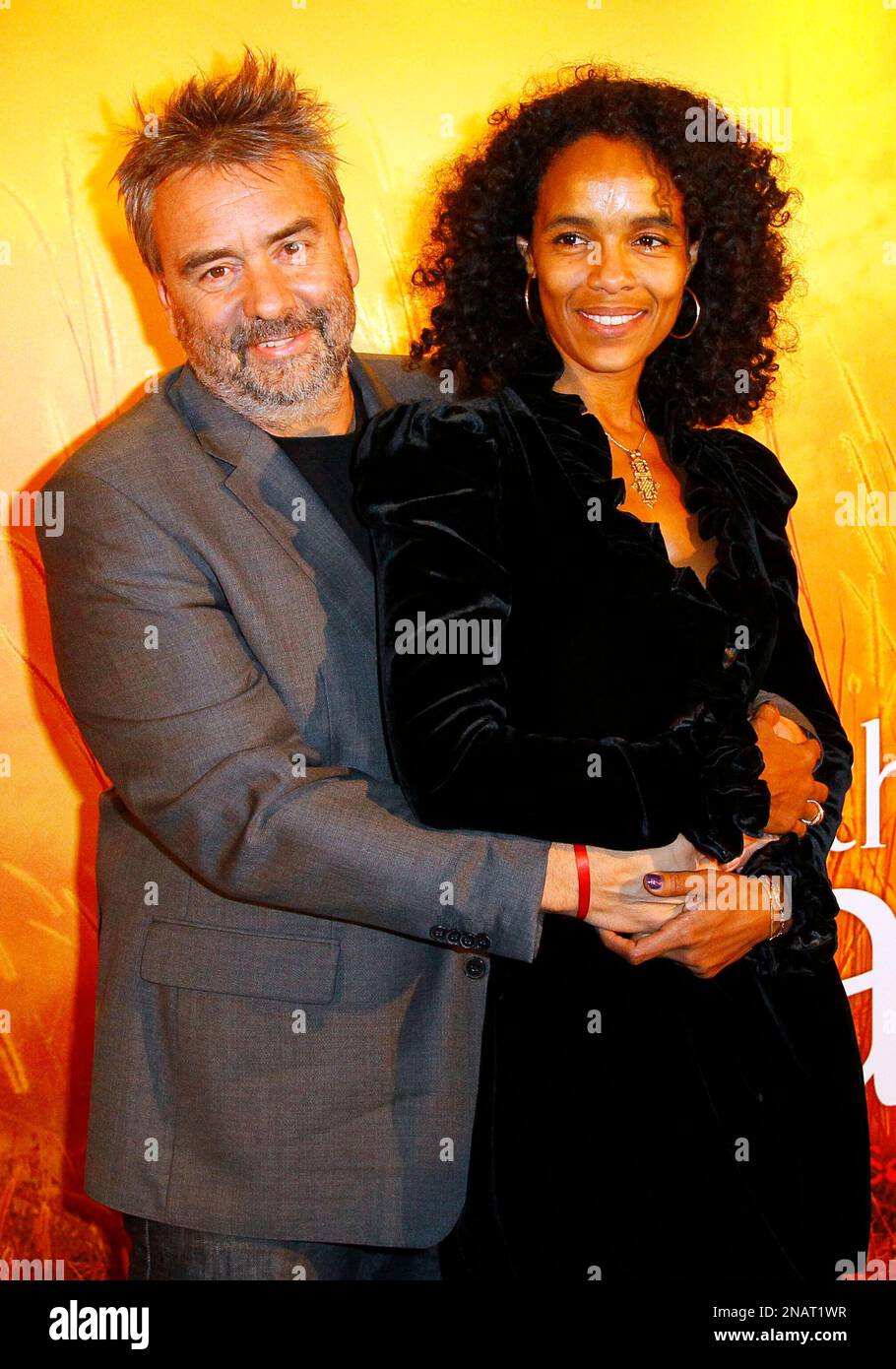French Director Luc Besson, and his wife Virginie Silla arrive for the ...