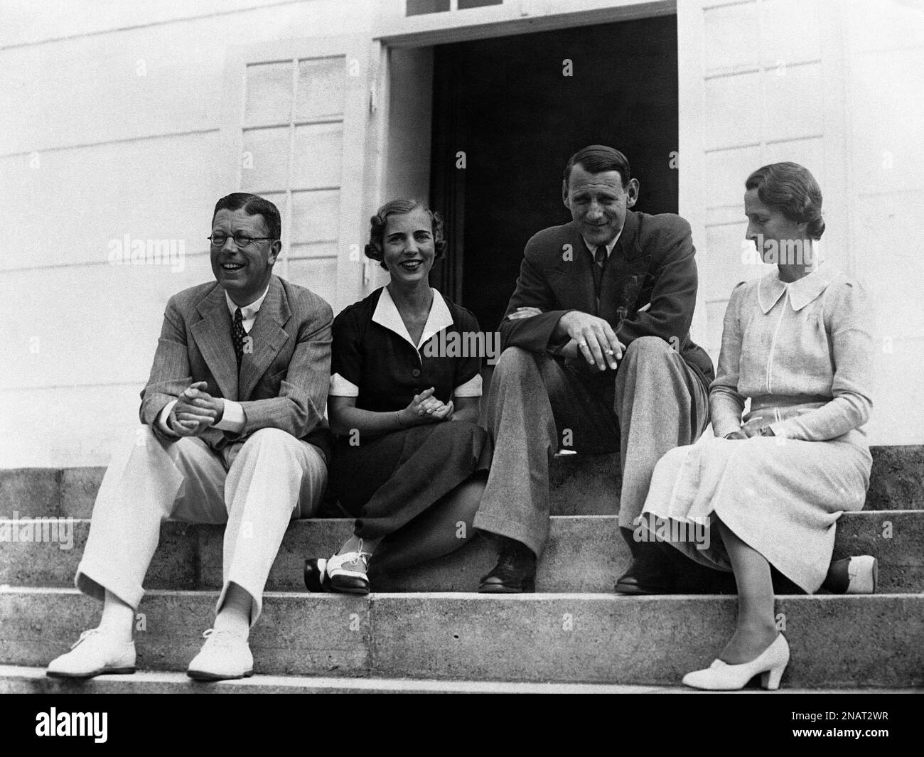 Crown Prince Gustaf Adolf and Crown Princess Louise of Sweden are at ...