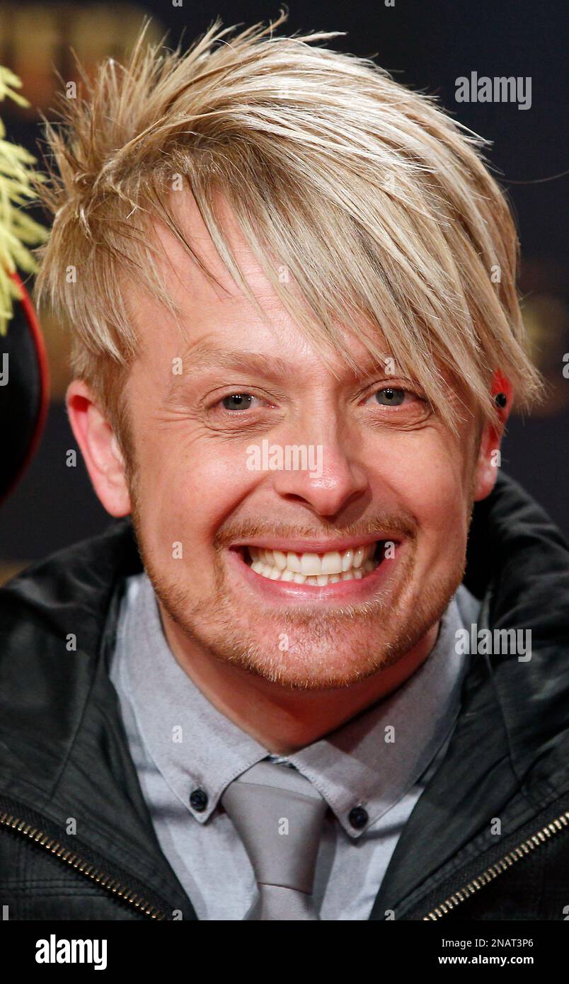 German musician Ross Antony poses for the media as he arrives for the ...